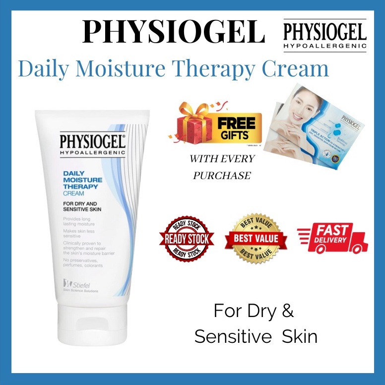 PHYSIOGEL Daily Moisture Therapy Cream/Lotion (Normal/Dry/Sensitive Skin) | Shopee Malaysia