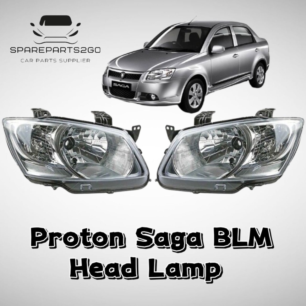 Proton Saga BLM Head Lamp / Lampu depan | Shopee Malaysia