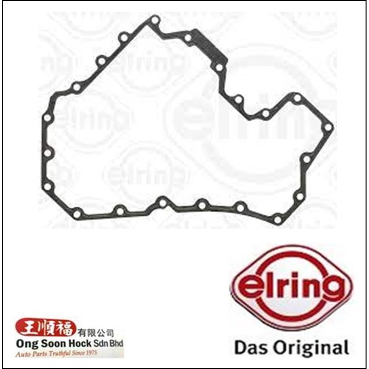 BMW N63 B44 F10 Gasket Oil Pan Elring 369.710 (11137570705) F07 F10 F11 ...