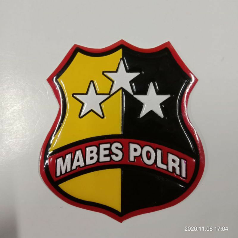 Polri Headquarters stickers, National Police Headquarters logo stickers ...