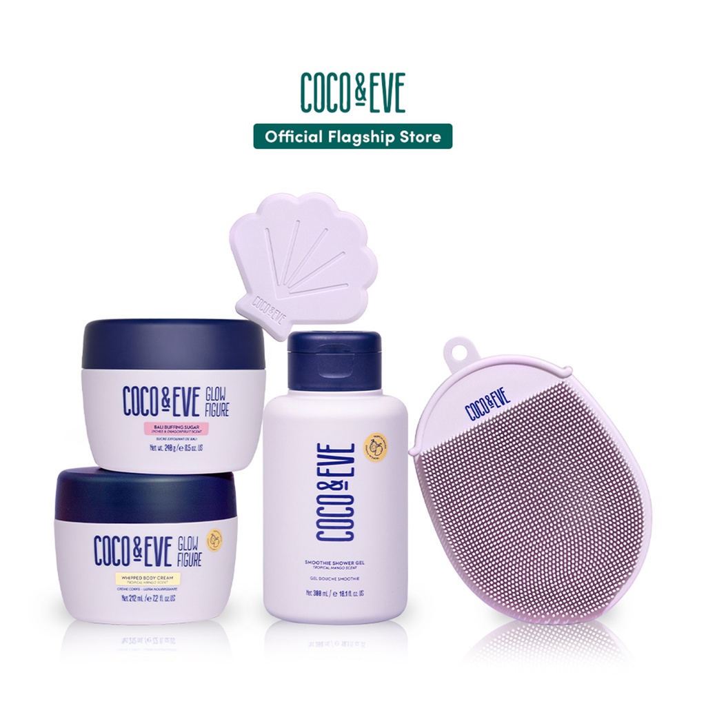 Coco & Eve Bali Bod Bundle (Tropical Mango Shower Gel) | Shopee Malaysia