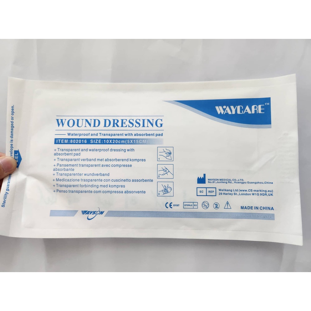 BIOPAD/WAYCARE WOUND DRESSING 6cm x 10cm 1pc | Shopee Malaysia