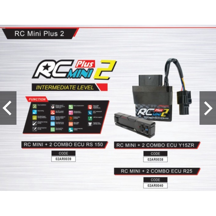 ECU ARACER R25 RC MINI +2 COMBO ARACER SPEEDTEK YAMAHA R25 Y15ZR RS150 ...