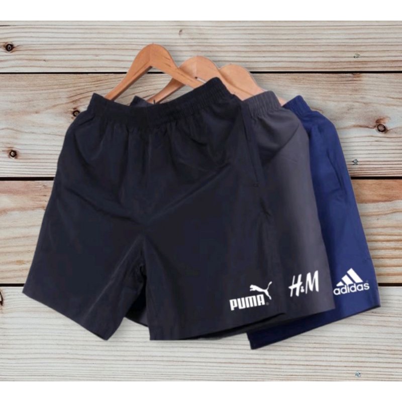 TASLAN SHORT TWO POCKET ASSORTED VINYL LOGO | Shopee Malaysia