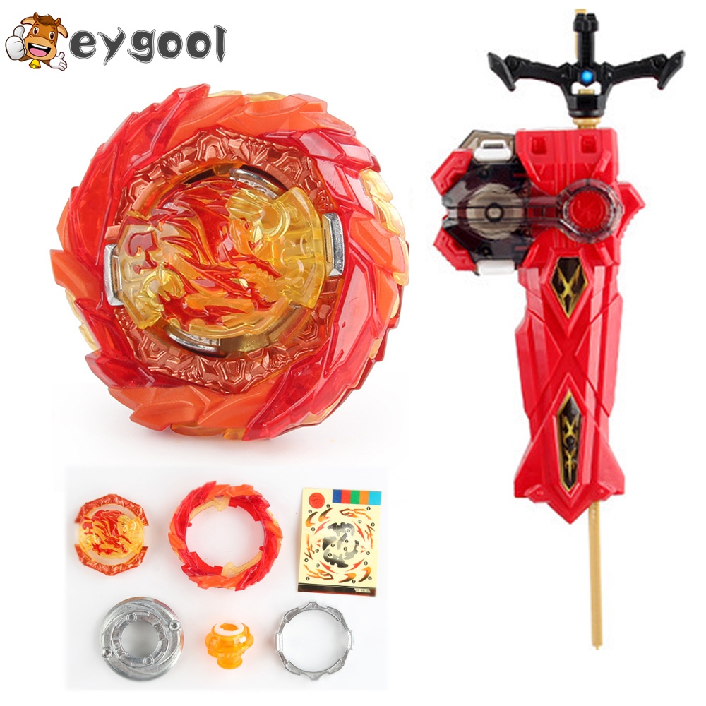 Single Beyblade B 186 02 Roar Fafnir 00 Revolve-2 with B200 launcher ...