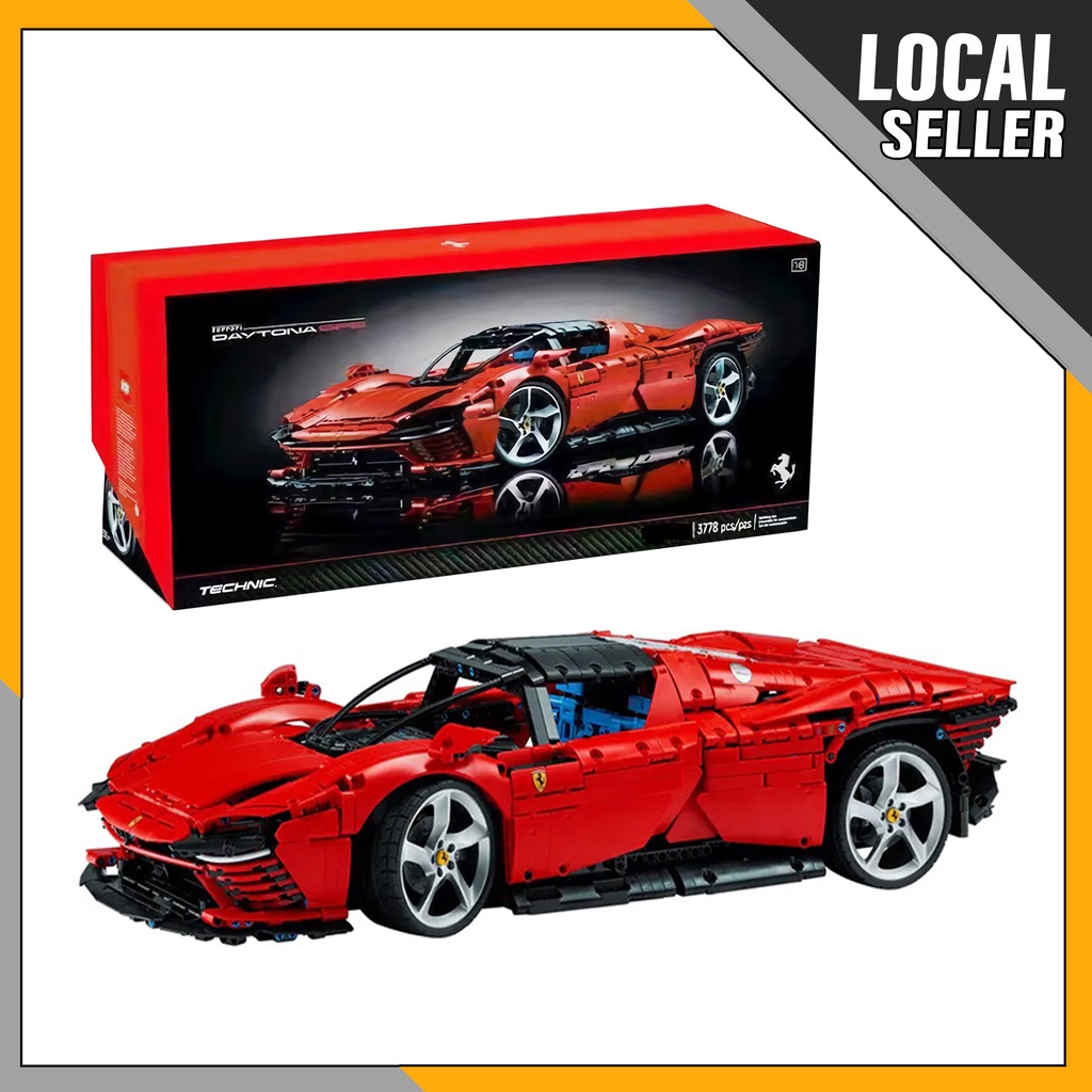 🔥Local Seller🔥 Building Blocks Ferrari Daytona SP3 Model Collection ...