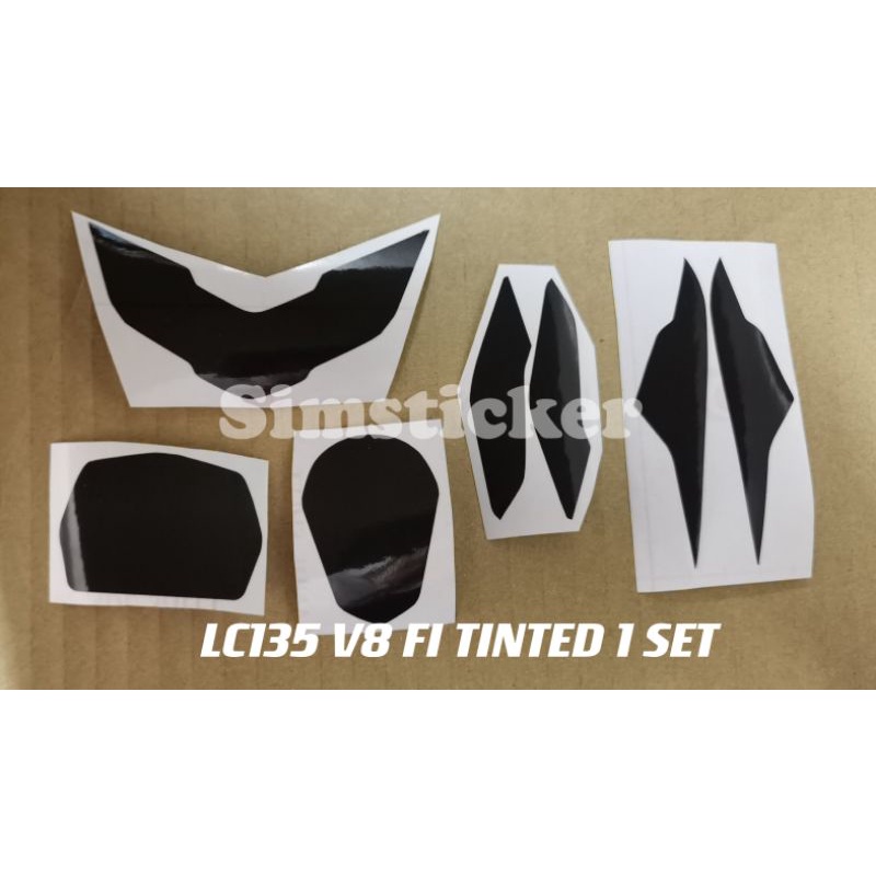 LC135 V8 FI STICKER TINTED (5 IN 1) | Shopee Malaysia