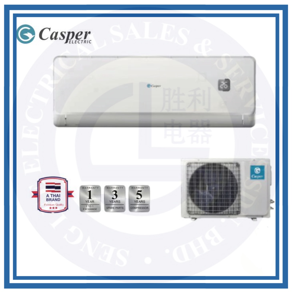 Casper R32 1.5HP Non Inverter Wall Mounted Aircond | Shopee Malaysia