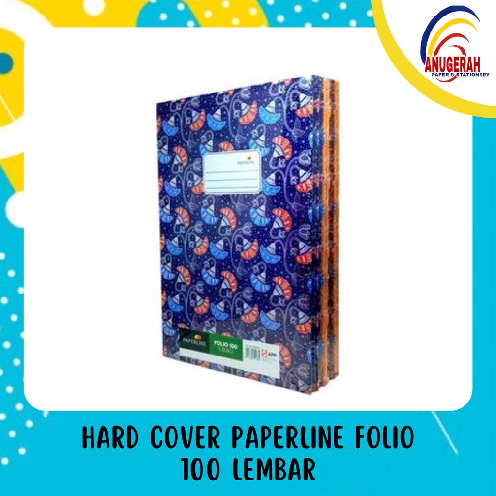 Folio PAPERLINE HARD COVER 100 SHEETS (PCS) | Shopee Malaysia