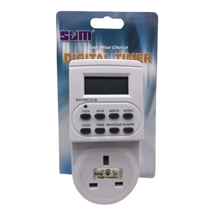 SUM 0026 13A Digital Plug In Programmable Timer Sirim Approved (48 PCS) | Shopee Malaysia