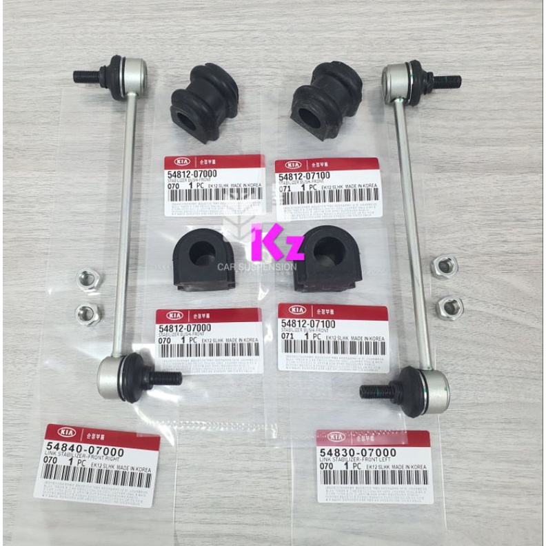 KIA PICANTO /NAZA SURIA - 4 IN 1 SET - FRONT STABILIZER LINK/BUSH (21MM ...