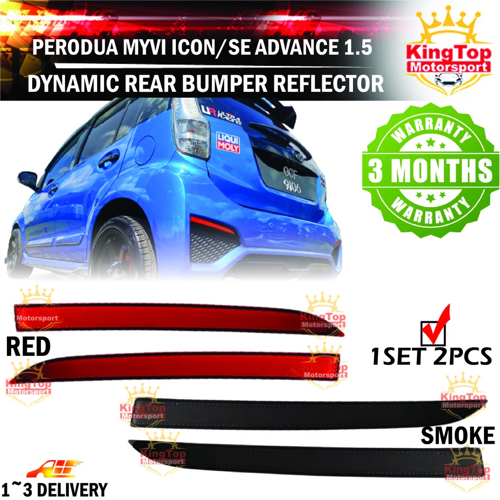 Perodua Myvi Icon SE / Advance 1.5 2015 - 2017 Dynamic Rear Bumper ...