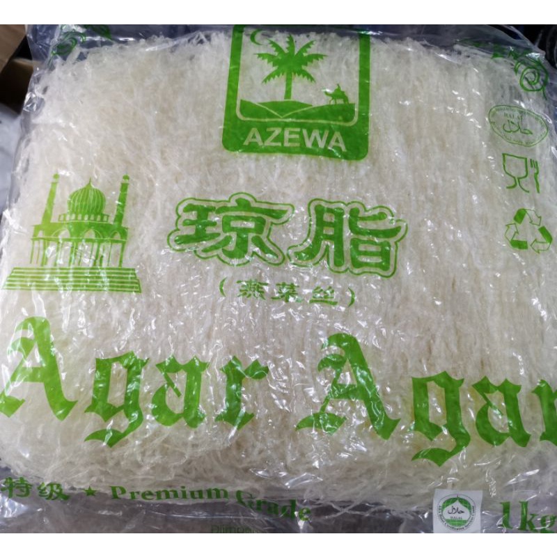 Agar-agar jelly 1kg pack | Shopee Malaysia