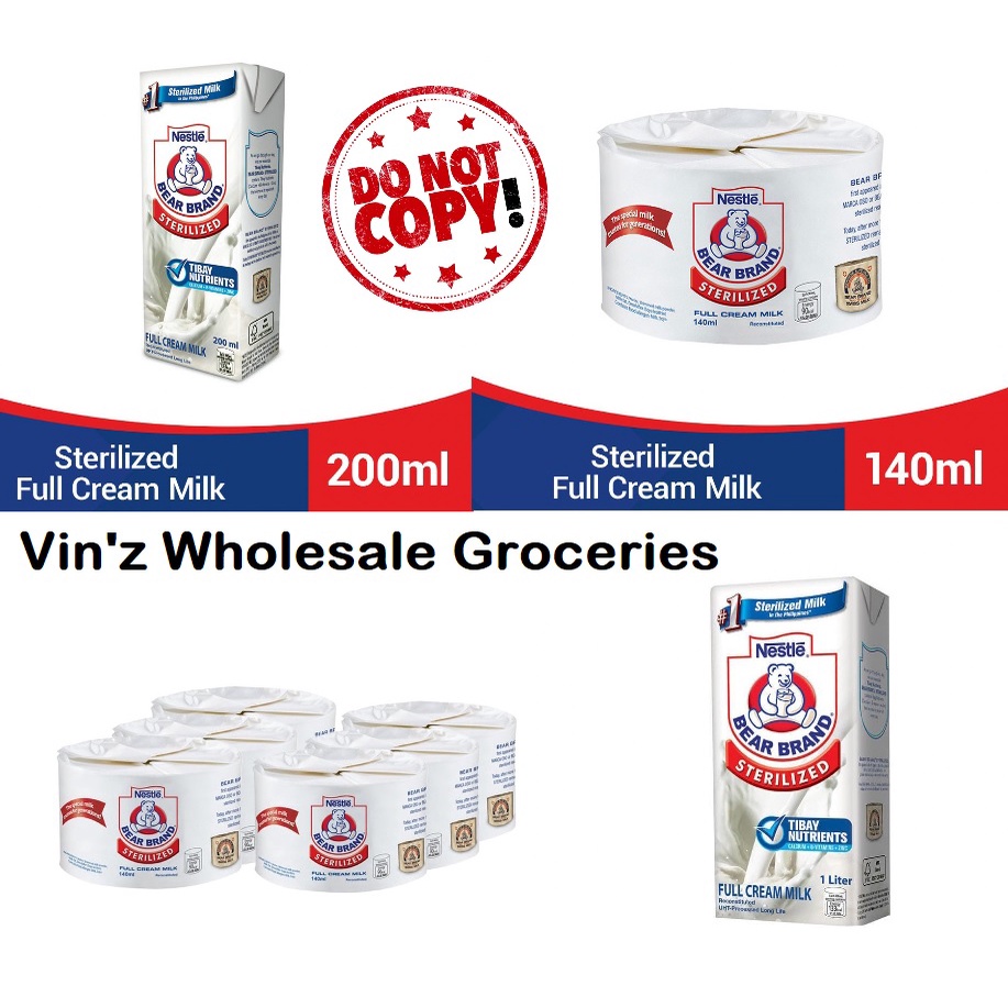 Bear Brand Sterilized Full Cream Milk | Shopee Malaysia Bear Brand Sterilized Full Cream Milk | Shopee Malaysia