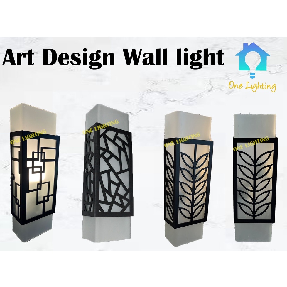 Simple Modern Art wall light Glass design Indoor wall light lampu ...