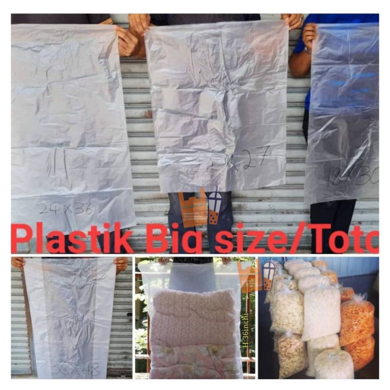 Plastic Beg Besar/ Plastik Toto/ Plastik Dobi/Plastik Sampah/特大纸袋 ...