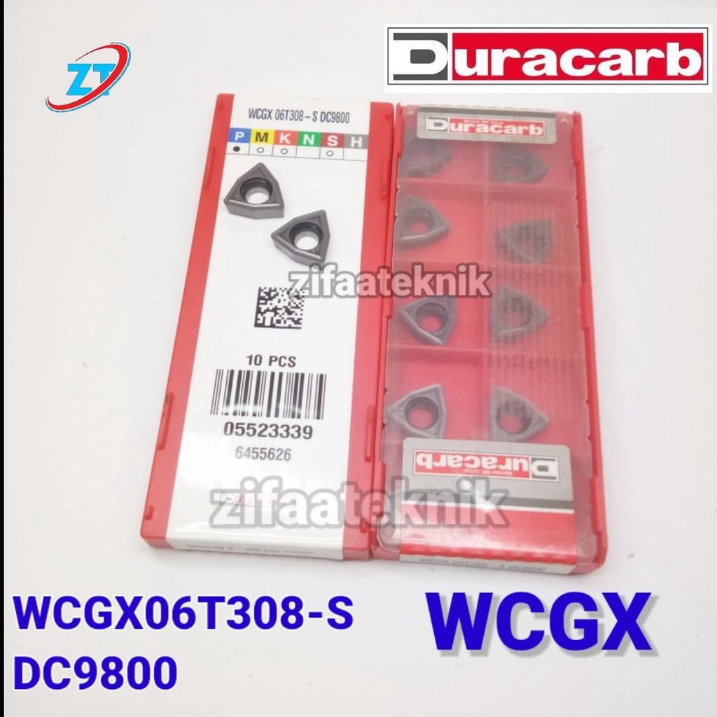 Insert U-Drill WCGX 06T308-S DC9800 Duracarb Original | Shopee Malaysia