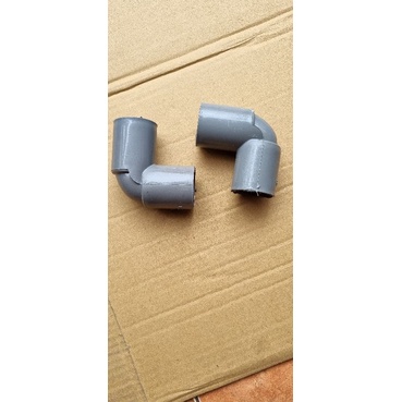1" KNEE PVC Pipe Connection Kni/Elbow/L 90 Degree Sock Connection ...