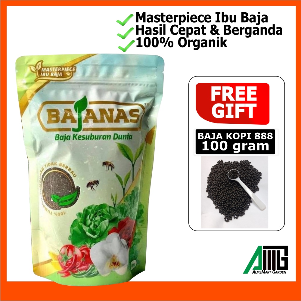 BAJANAS Baja Organik Mikrob Ibu Baja Plant Booster Free Baja Kopi | Shopee Malaysia