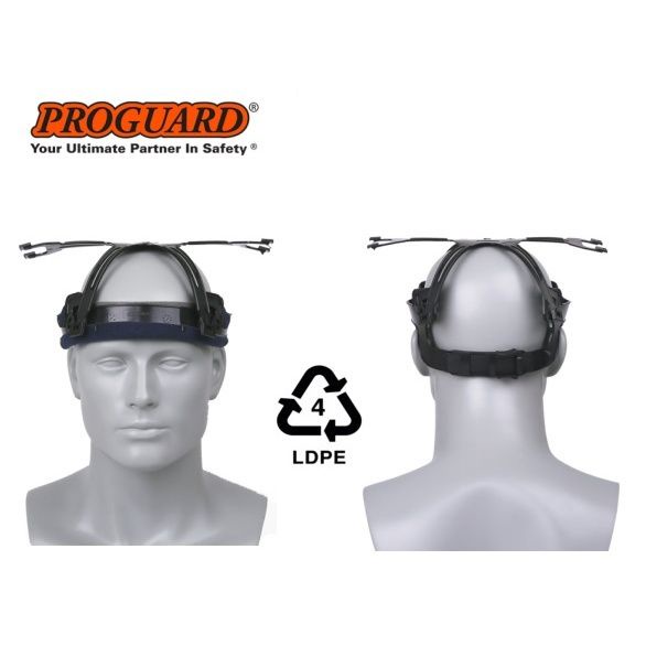 PROGUARD Safety Helmet Harness [ LDPE Plastic Slide Lock PHSL / Webbing ...