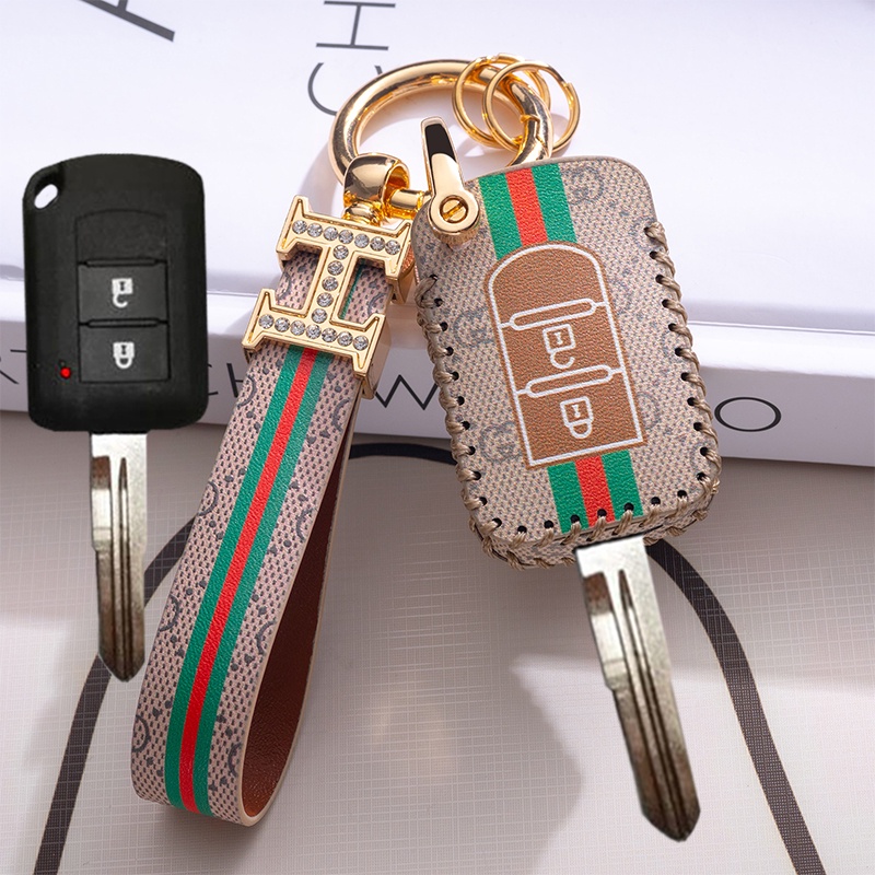 Mitsubishi Montero Mirage Xpander Strada GLX Leather key cover | Shopee ...