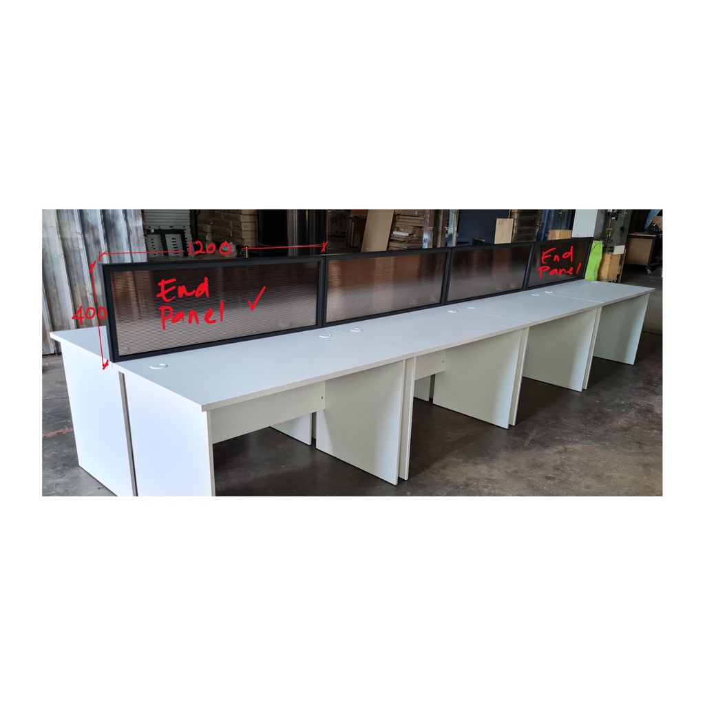 Hatton Table Partition Office Desk Divider | Space Panel Divider | ONLY ...