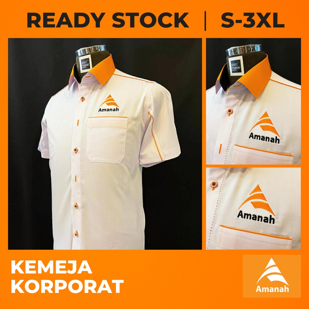 🔥[Ready Stock] Amanah Baju Kemeja/Baju Korporat Uniform Parti Politik ...