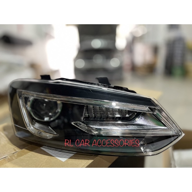 Volkswagen vento polo sedan hatchback Audi LED DRL projector headlamp ...