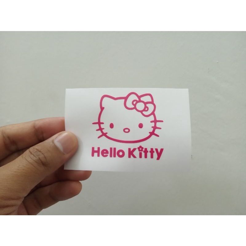 Sticker Hello Kitty - ( Sticker Cutting / Outdoor ) | Shopee Malaysia