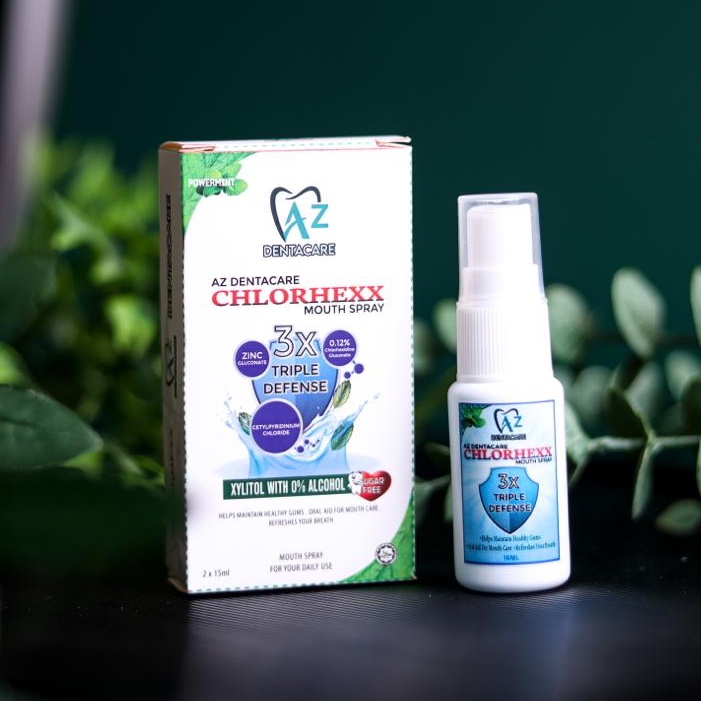 SPRAY MULUT ANTISEPTIC CHLORHEXIDINE | Shopee Malaysia