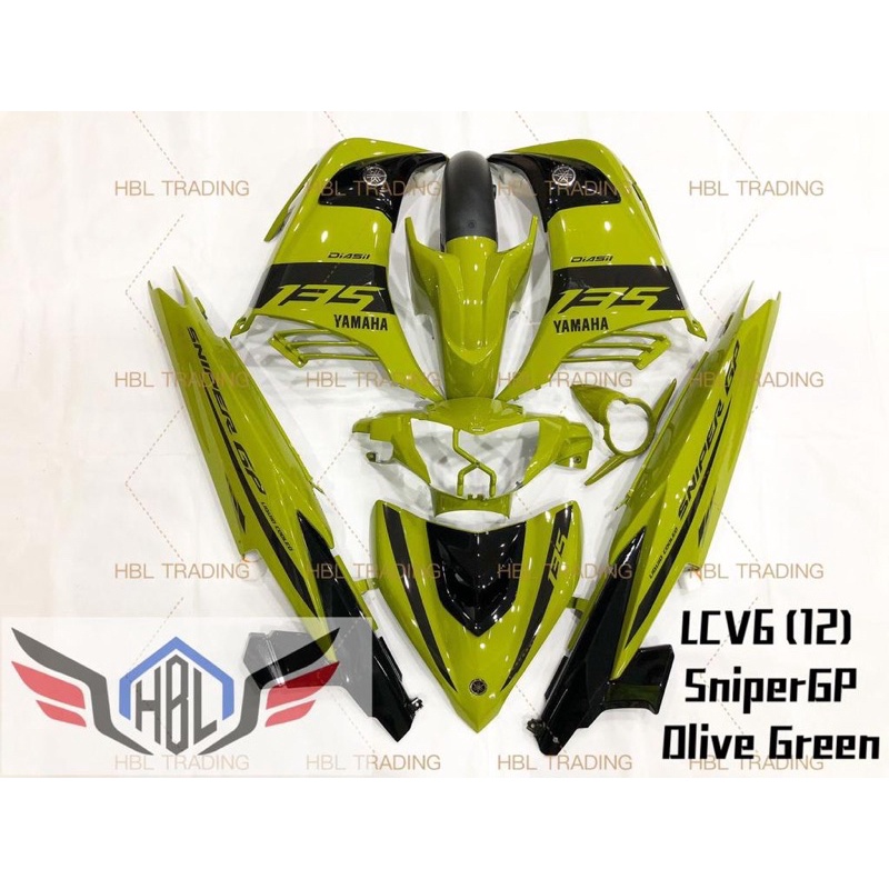 YAMAHA LC135 V6 V7 Body Cover Parts Set Monster Exciter INDO Thai ...