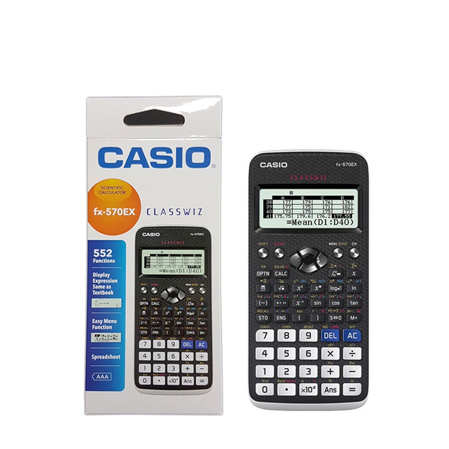 Casio_ fx-570EX Calculator (CLASSWIZ) | Shopee Malaysia