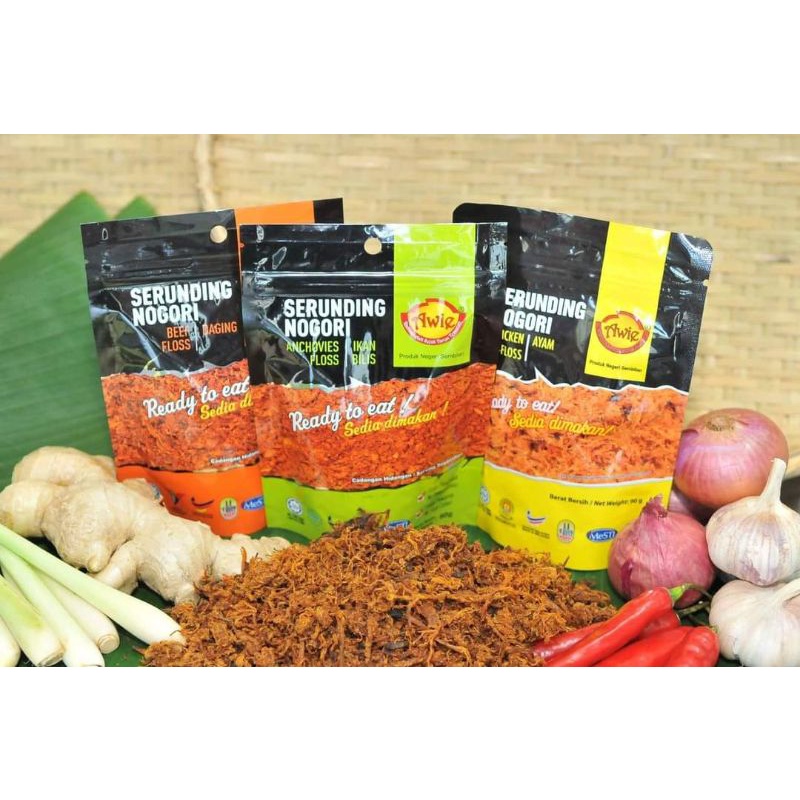 AWIE SERUNDING NOGORI SERUNDING DAGING SERUNDING AYAM SERUNDING CHICKEN ...