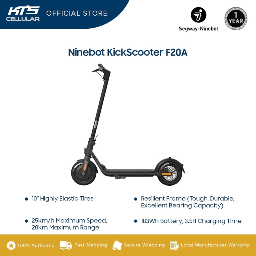 [READY STOCK] Segway-Ninebot Electric KickScooter F Series F20A ...