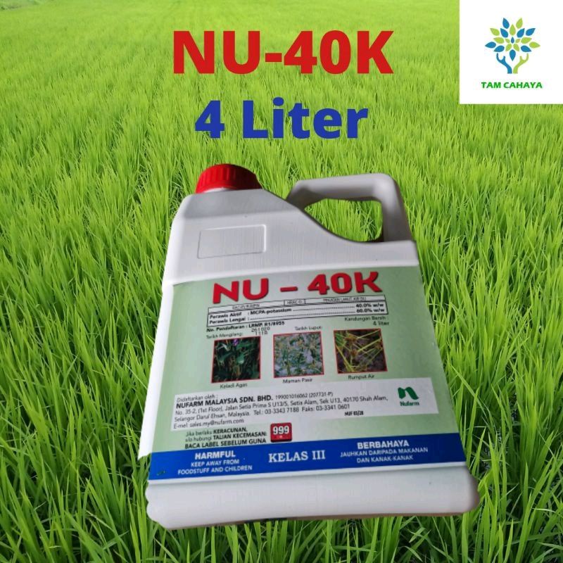 NU 40k 4Liter (Sama Dengan Fezone Morsh ) Keladi Agas Rumput Air Akar ...