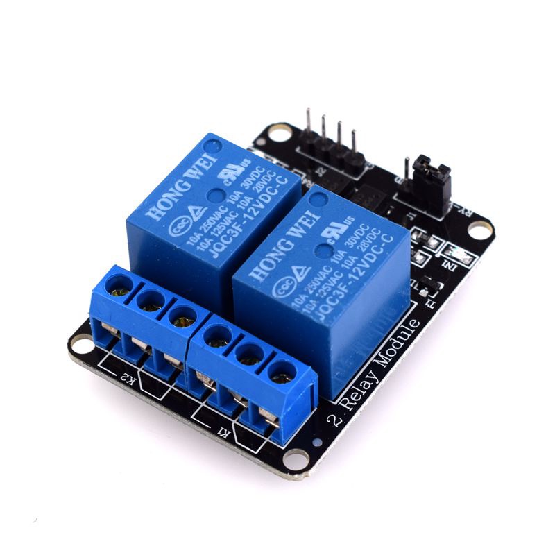 5vdc Relay Module - 5V 2 Channel Relay Circuit With Octo Protection ...
