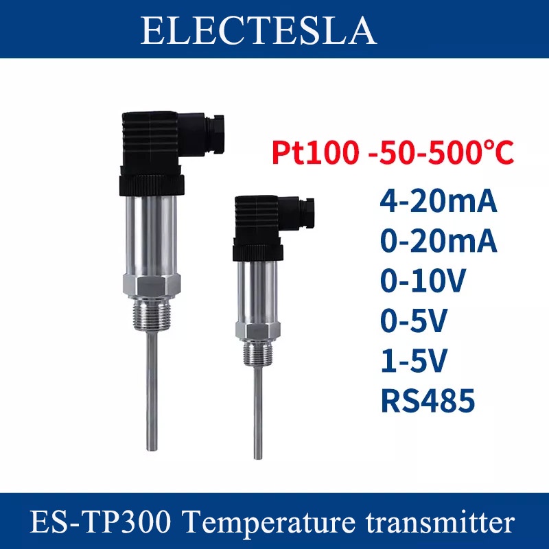 ES-TP300 Plug-in Integrated Temperature Transmitter PT100 Thermal ...
