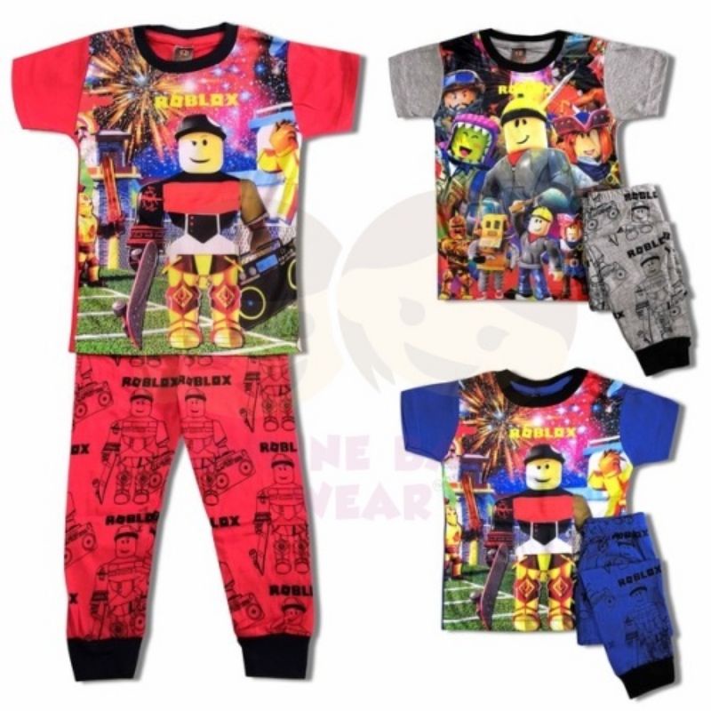 *READY STOK* PYJAMAS ROBLOX KIDS | Shopee Malaysia