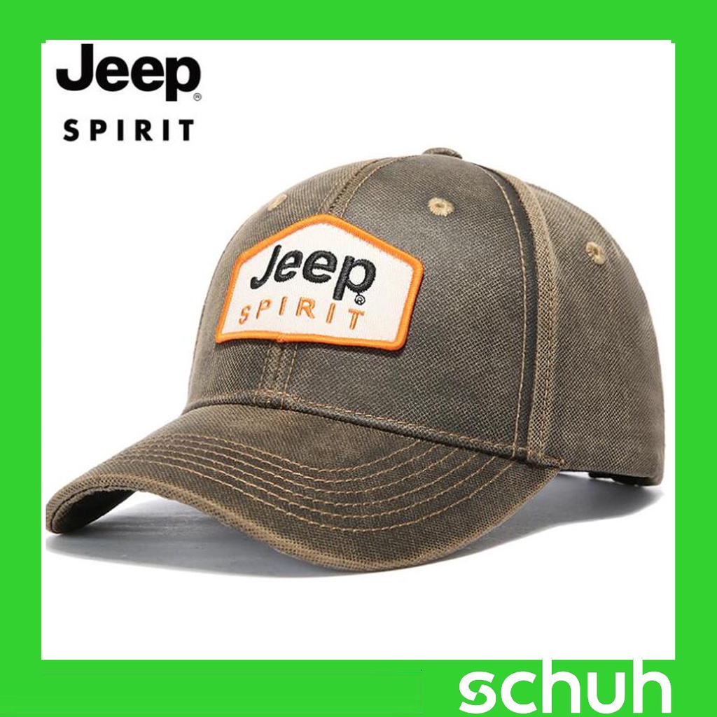 JEEP SPIRIT 2024 AW Thick Retro Baseball Caps Sport Outdoor Street Hats ...