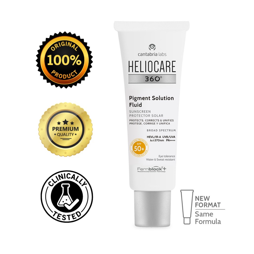 SUNSCREEN/SUNBLOCK HELIOCARE 360 Pigment Solution Fluid SPF 50+ /CEGAH ...