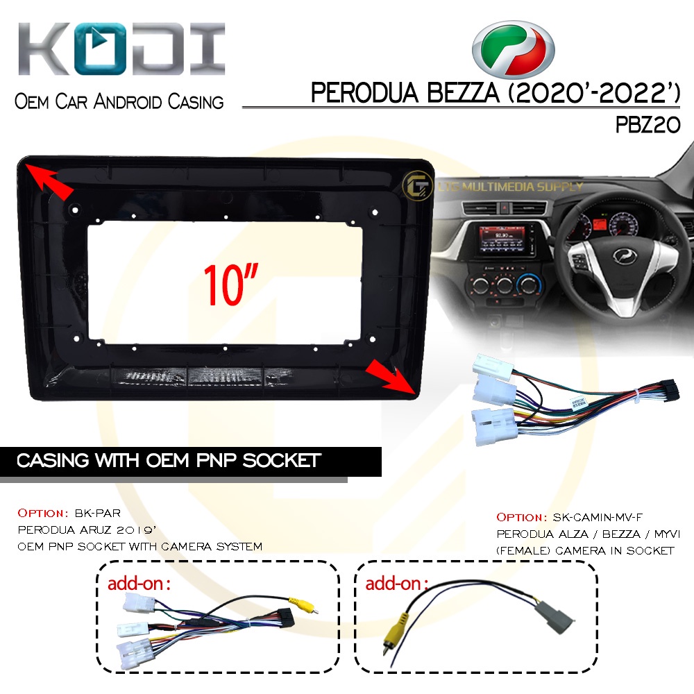 PERODUA BEZZA 2020'-2022' ANDROID CASING | Shopee Malaysia