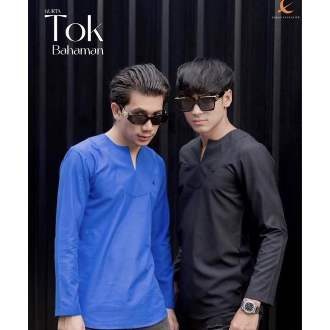 Kurta TOK BAHAMAN by Elrah Exclusive : 2 (SLIM FIT) | Shopee Malaysia