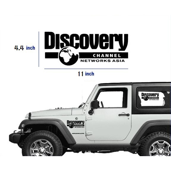 Discovery 4x4 Off Road Car Sticker Stiker Kereta Profession Sticker ...