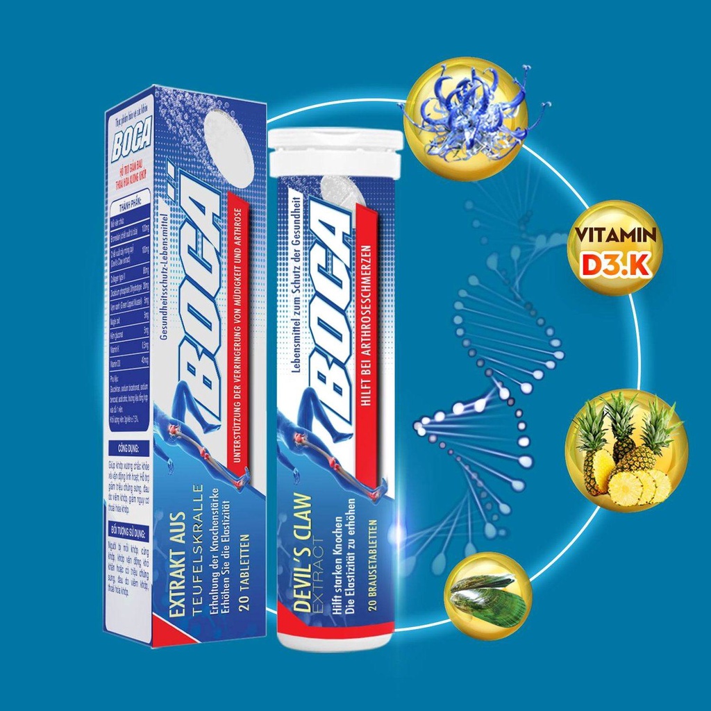 BOCA - Boca Osteoarthritis, Boca for joint pain, 20tabs made in Germany ...