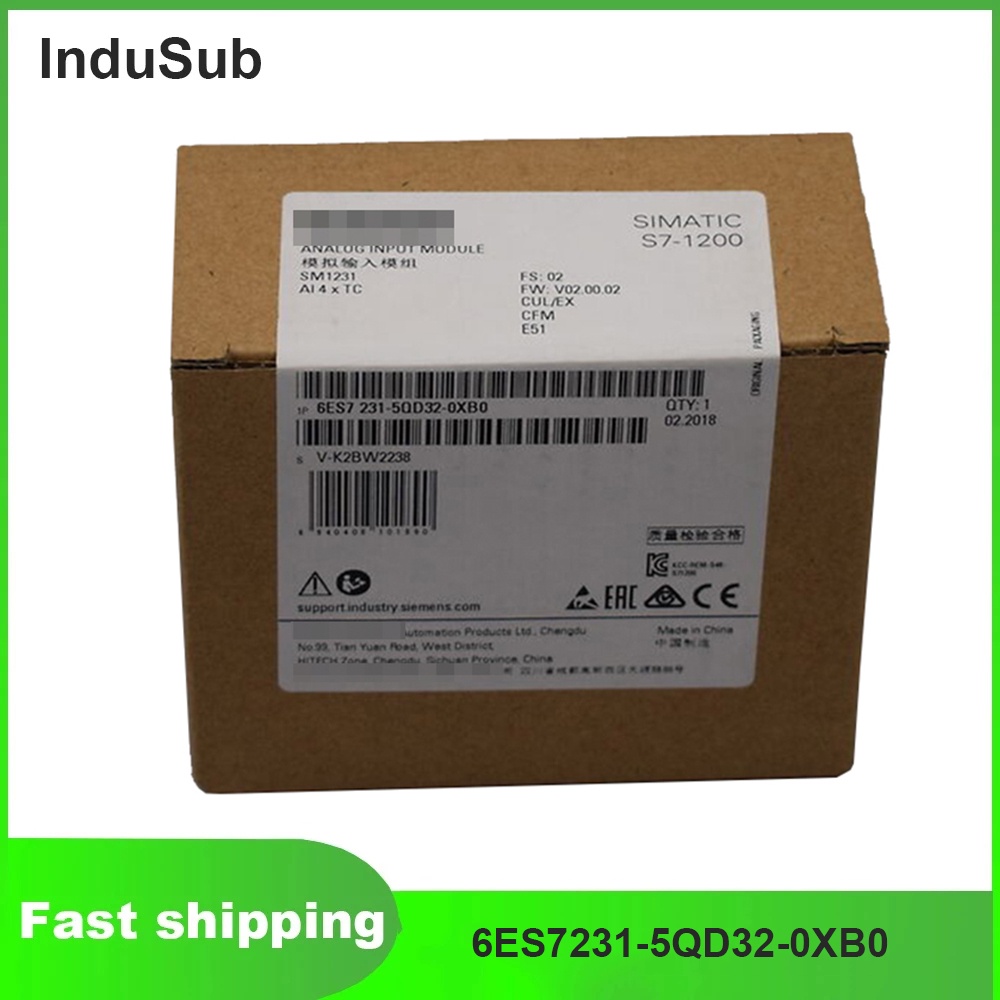 YTH 6ES7231-5QD32-0XB0 NEW Original PLC SIMATIC S7-1200 ANALOG INPUT ...