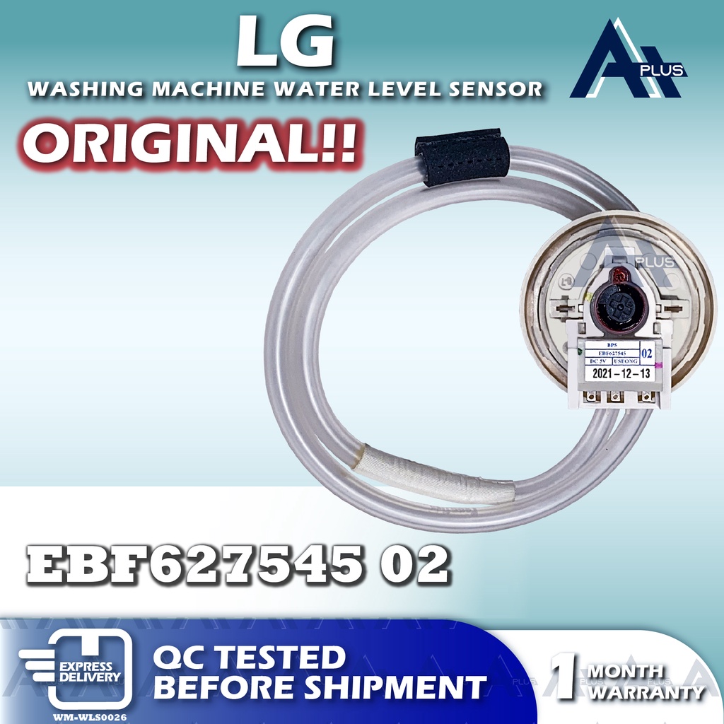EBF627545 02 (ORIGINAL) LG Washing Machine Water Level Sensor | Shopee ...