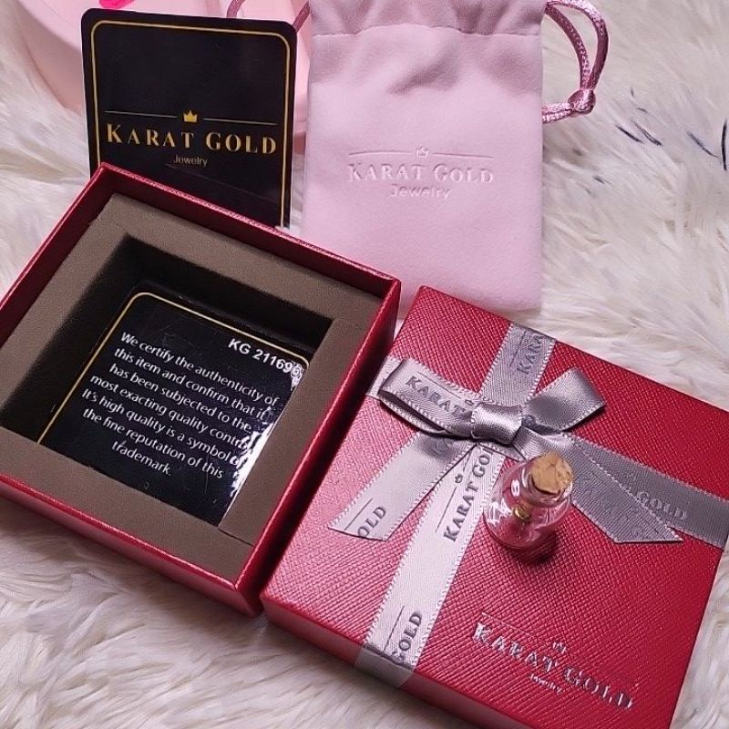 Karat Gold Bean 1g (Au999.9) 24K Full Set Box LIMITED EDITION | Shopee ...