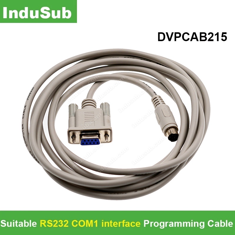 YTH DVPCAB215 For Delta PLC programming Cable DVP download cable data line serial interface ...