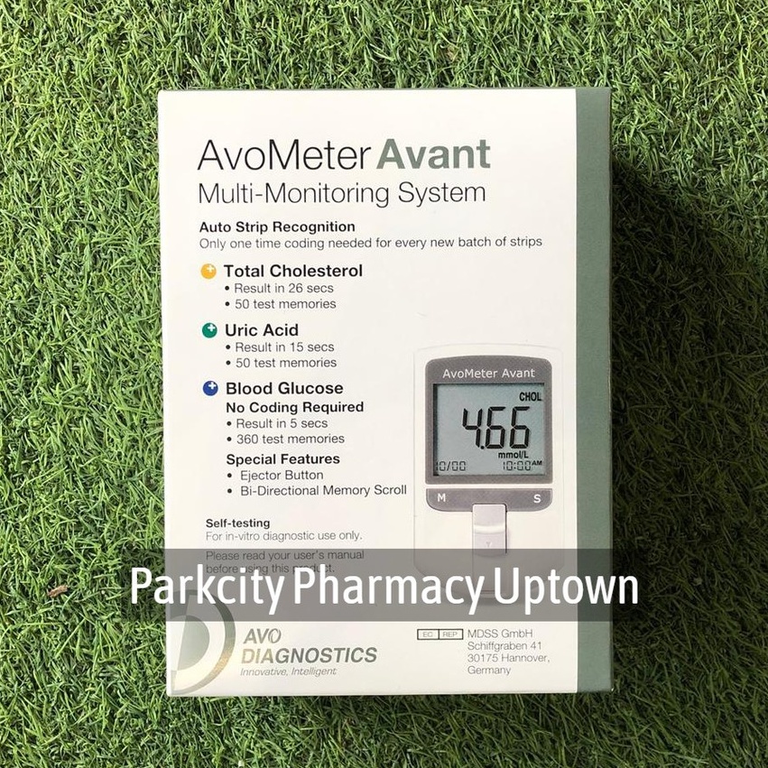 AvoMeter Avant Multi-Monitoring System ( blood glucose , total ...