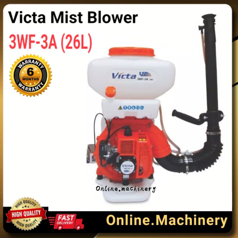 Victa 3wf-3A 20L Mist Duster Enjin Pam Sembur Padi Dan Bajar | Shopee Malaysia